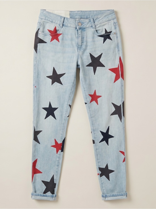 Stella McCartney | Jeans | Stella Mccartney Light Wash Starprint ...